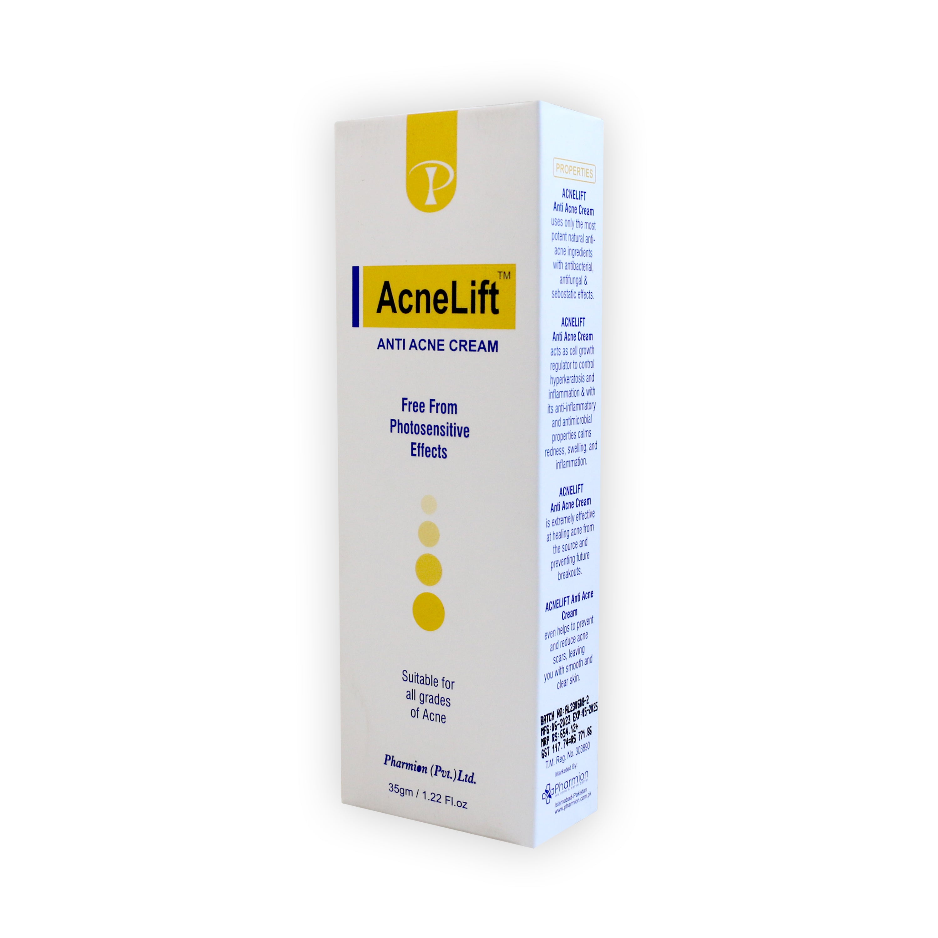 Acne Lift Anti Acne Cream 35 gm-Pharmion Pakistan