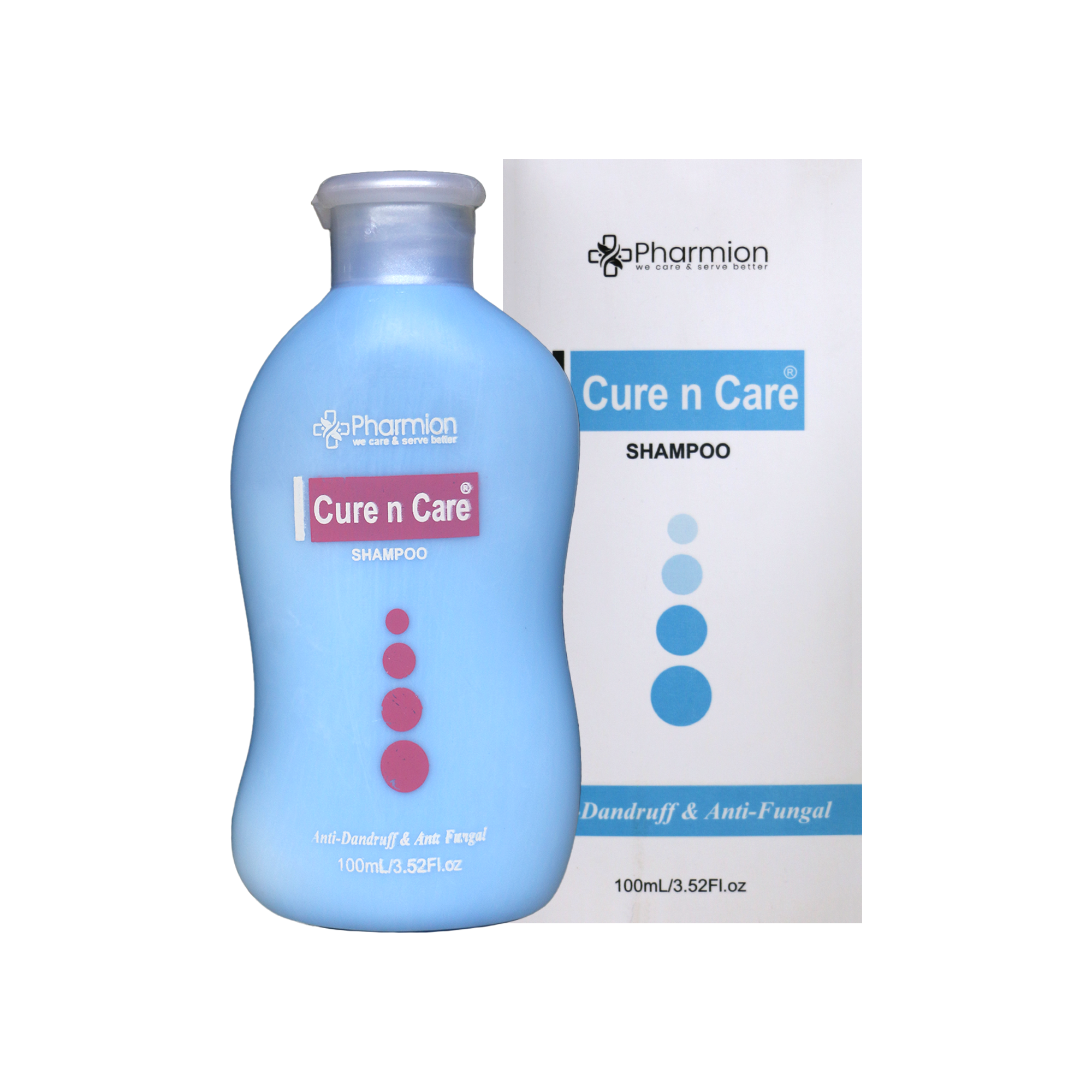Cure n Care Anti Dandruff & Anti Fungal Shampoo 100 ml-Pharmion Pakistan