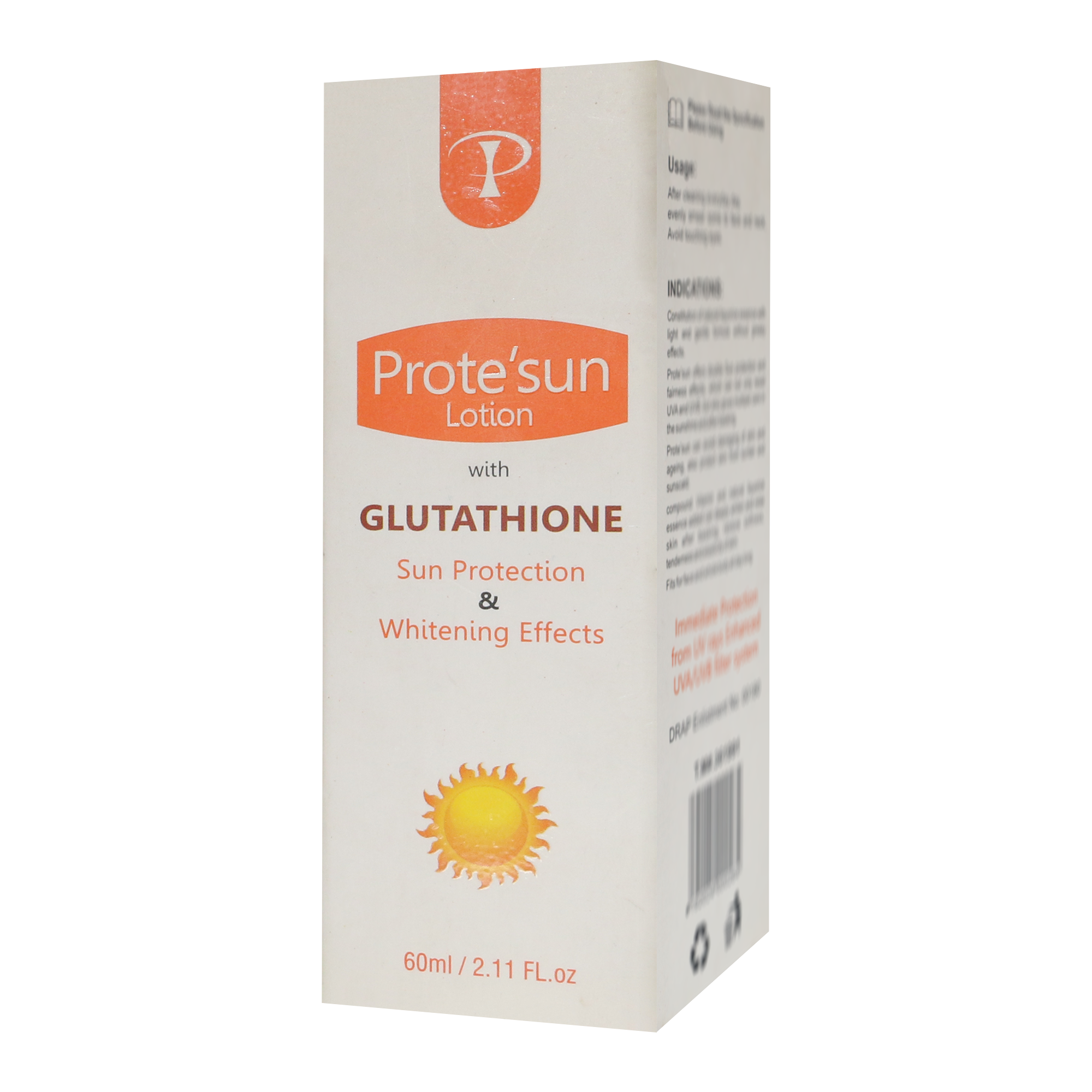 Protesun whitening Sun Block Lotion 60 ml-Pharmion Pakistan